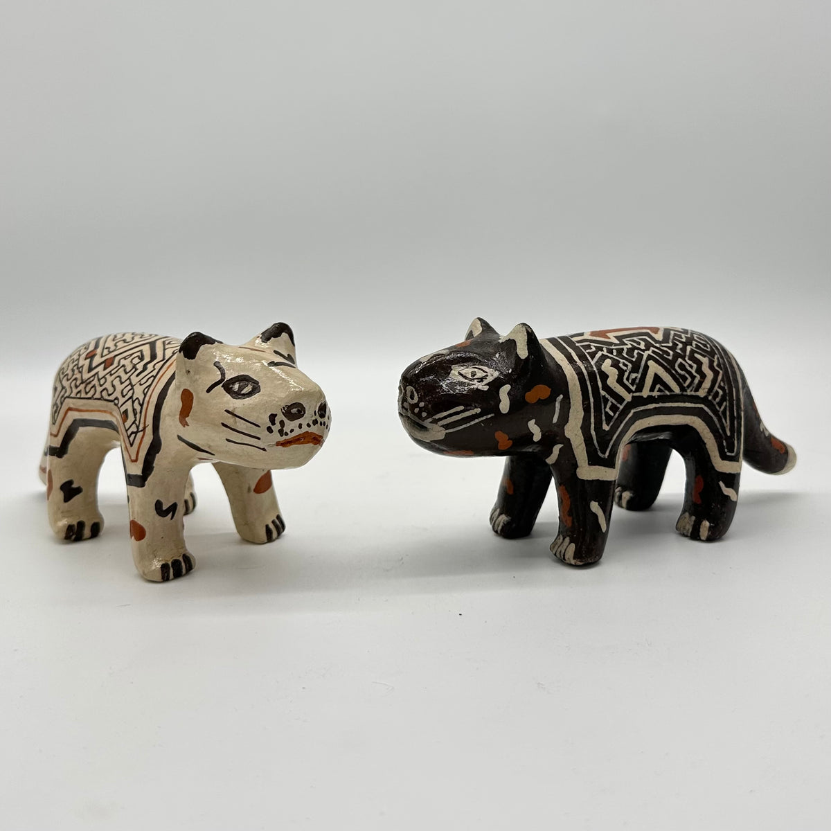 Shipibo Ceramic Jaguar - 3 Colors – Cielo Handcrafted